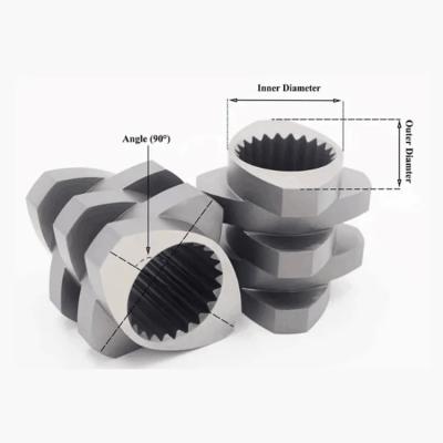 China D2 Steel Extruder Screw Elements With Corrosion Resistance For Masterbatch Industry for sale