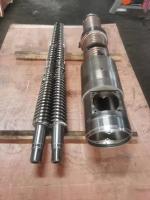 China 92 / 188 High Output Conical Twin Screw Barrel For Plastic Machinery for sale