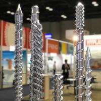 China Plastic Extrusion PE PS PC ABS PET PP PVC Conical Twin Screw Barrel Parallel for sale