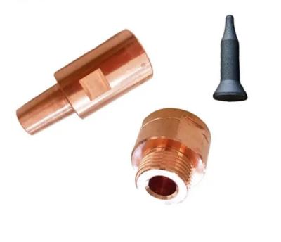 China CuCrZr Stud Welding Electrode for Projection Welding Screws Bolts M4 M12 Wear Resistance for sale