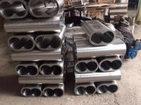 China Twin Screw Extruder Bimetallic Sleeve Liner / Bimetallic Bushing for sale