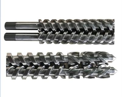 China Krauss Maffei KMD90-26 KMD114-26 KMD114-32 KMD133-32 Twin Screw Barrel 1.8mm for sale
