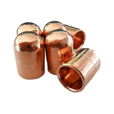 China 16mm Copper Spot Welding Electrode Cap Tip - CuCrZr/Al2O3Cu Material for Automotive & Industrial Welding for sale
