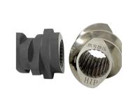 China Parallel Twin Screw Extruder Screw Elements for Spare Parts 35mm Diameter for sale