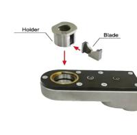 China Pneumatic Tip Dresser Cutter Blade 8-25mm for Resistance Welding Electrodes 110V-240V for sale