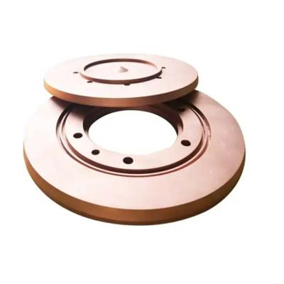 China Copper Alloy Resistance Seam Welding Wheel Disc Shape CuCrZr BeCu Electrode for Seam Welder Parts for sale