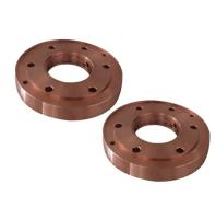 China CuCrZr Copper Alloy Electrode Wheel for Seam Welding Machine Custom Resistance Welder Consumables for sale