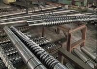 China High Output 100mm Screw And Barrel For Plastic Pipe Extrusion Machine for sale