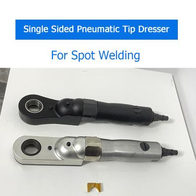 China Manual Pneumatic Spot Welding Electrode Tip Dresser with Cutter and Holder for 8-25mm Tips for sale