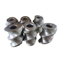 China Bimetallic Screw Segments Barrel Liner for Twin Screw Extruder HRC58-64 Wear Resistant for sale