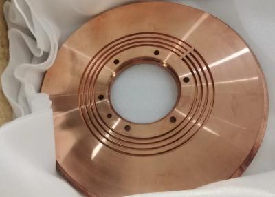 China CuCrZr Seam Welding Wheel Disc Shape Electrode for Resistance Welder Parts for sale