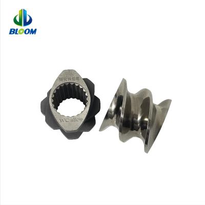 China Wear Resistant Bimetallic Screw Barrel Liner for Twin Screw Extruder HRC58-60 for sale