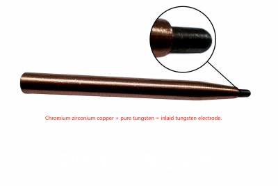 China embedded Customized Tungsten Electrodes For Spot Welding Industry for sale
