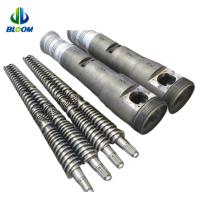 China Customized High Effiency Conical twin Screw And Barrel For PVC WPC for sale