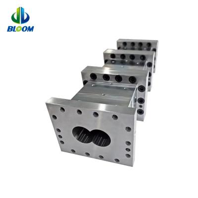 China Nickel Alloy Twin Screw Barrel for PEEK Plastic Extrusion 65mm Diameter for sale