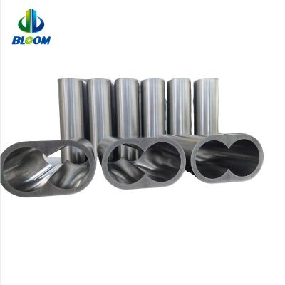 China Parallel Co Rotating Twin Screw Extruder Cobalt Nickel Alloy Barrel Liner for PEEK 65mm for sale