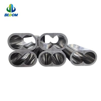 China Twin Screw Extruder Barrel Liner Cobalt Nickel Alloy 65mm ID for PVDF PEEK for sale
