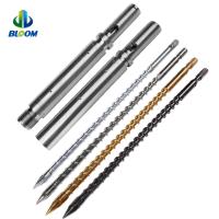 China Steel Single Screw and Barrel Corrosion Resistance for Injection Molding Machine 38CrMoAIA for sale