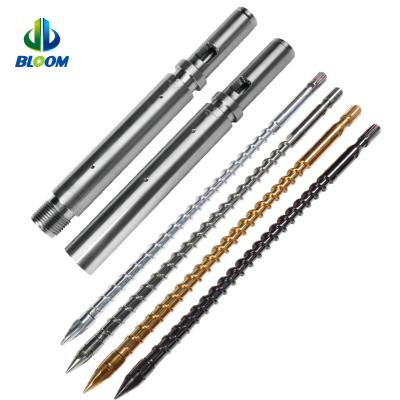 China Steel Single Screw and Barrel Corrosion Resistance for Injection Molding Machine 38CrMoAIA for sale