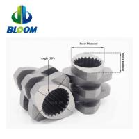 China Extruded Screw And Barrel Screw Element Customized Segment For Twin Screw Extruder Machine for sale