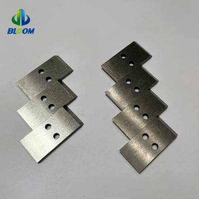 China Customized Pelletizer Blades For Plastic Recycling Machine for sale