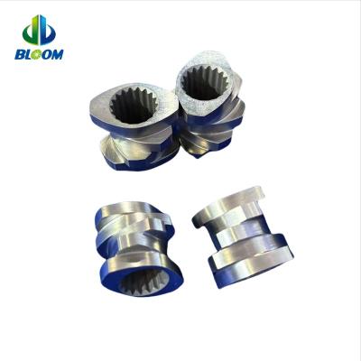 China ZSK Twin Extruder Screw Elements for Lithium Battery Slurry Production 40mm for sale
