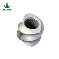 China Customized Nickel Alloy Twin Screw Elements for Lithium Battery Slurry High Temperature Strength 34mm for sale