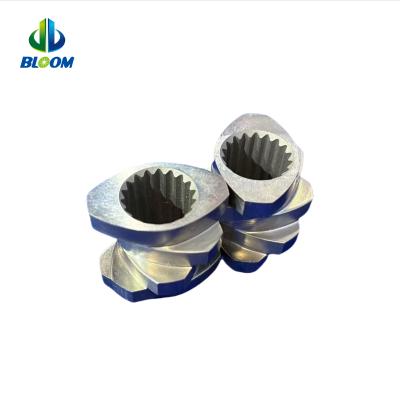 China High Efficiency Mixing 30mm Bimetallic Screw Barrel Set for Lithium Battery Slurry Extruder for sale