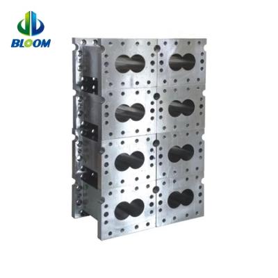 China Bimetallic Screw Barrel Extruder Shaft for PEEK Production 45mm Diameter for sale