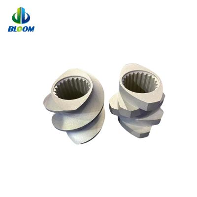 China Twin Screw Extruder Screw Elements - Type 30-135 Models in 38CrMoAl & W6542 Materials for Industrial Mixing for sale