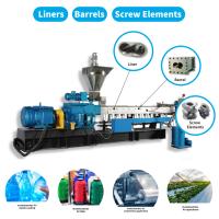 China Alloy Steel Twin Screw Extruder Barrel for Reinforced Compounds - High Pressure Capacity Industrial Component for sale