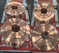 China Customized CuCrZr Alloy Seam Welding Wheel 100-300mm Diameter 5-30mm Thickness for Seam Roll Welding for sale