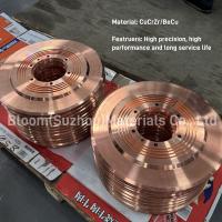 China Customized CuCrZr Alloy Seam Welding Wheel 100-300mm Diameter 5-30mm Thickness for Seam Roll Welding for sale