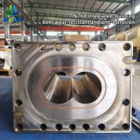 China Nickel Alloy Twin Screw Extruder Barrel 65mm for PEEK Plastic Extrusion for sale