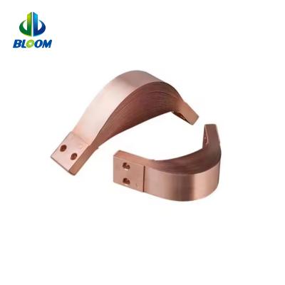 China High Conductivity Flexible Laminated Copper Shunts 1000A for Reliable Electrical Connections for sale