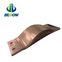 China Custom Copper Laminated Flexible Shunts for Spot Welding 0.1mm 0.2mm 0.5mm Foil Thickness for sale