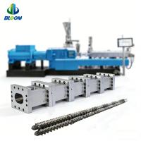 China High Strength Nickel Alloy Twin Screw Barrel φ20-600mm Wear Resistant for Plastic Compounding Extruder for sale