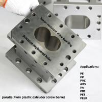 China Customized Nickel Alloy Twin Screw Barrel Wear Resistant Modular Design for High Torque Extrusion 65mm for sale