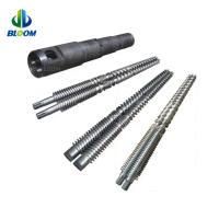 China Wear Resistant Bimetallic Screw Shafts 350℃ for Twin Screw Extruders NiCrMo for sale