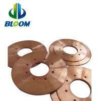 China CuCrZr Copper Alloy Seam Welding Wheel 150mm for Resistance Seam Welding Machine for sale