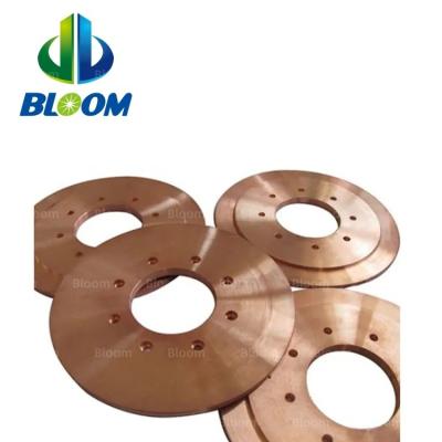 China CuCrZr Copper Alloy Seam Welding Wheel 150mm for Resistance Seam Welding Machine for sale