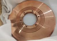 China High-Purity Copper Seam Welding Wheel CuCrZr 200mm Custom Diameter for Resistance Welding Machines for sale