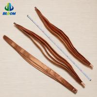 China C11000 Bare Copper Braid Busbar 1.5-6000mm² Flexible Grounding Strap for Transformers for sale
