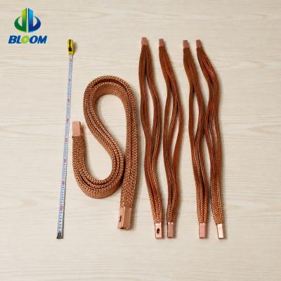 China Customizable Dimensions Copper Braided Busbar with High Conductive Efficiency and Vibration Absorption for Electrical Systems for sale