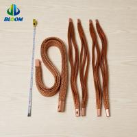 China High Purity Copper Braided Flexible Connector 1.5-6000mm² Custom Surface Treatment for Vibration Resistance for sale