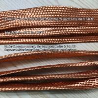 China High Purity Copper Braided Flexible Connector 1.5-6000mm² Custom Surface Treatment for Vibration Resistance for sale