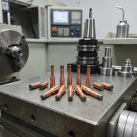 China 99.95% High-Purity Tungsten Resistance Welding Electrode 3410°C Melting Point for sale