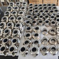 China Modular Twin Extruder Screw Elements 30-120mm Diameter Wear Corrosion Resistant for PA6 PA66 CNC Precision Machined for sale