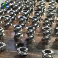 China High Efficiency Mixing 30mm Bimetallic Twin Screw Elements for Durable Extruder Performance for sale