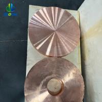 China High Conductivity Precision Component CuCrZr Seam Welding Wheel Blank for Resistance Welding for sale